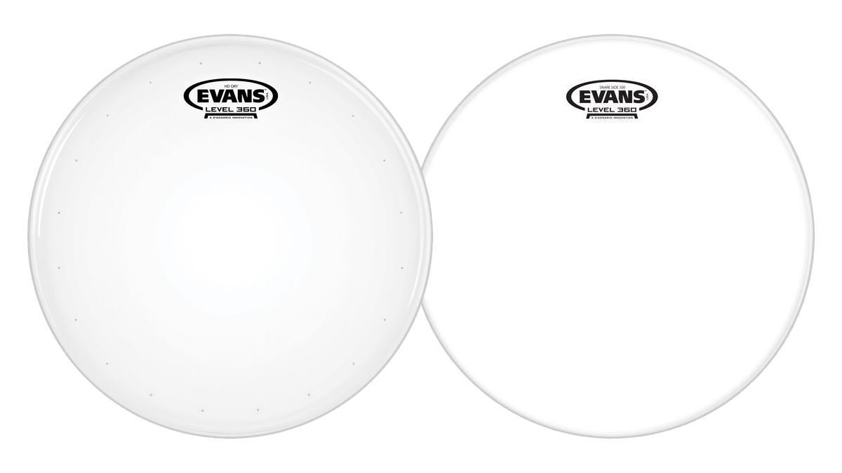 Evans Genera HD Dry + Snare Side 300 Combo Pack